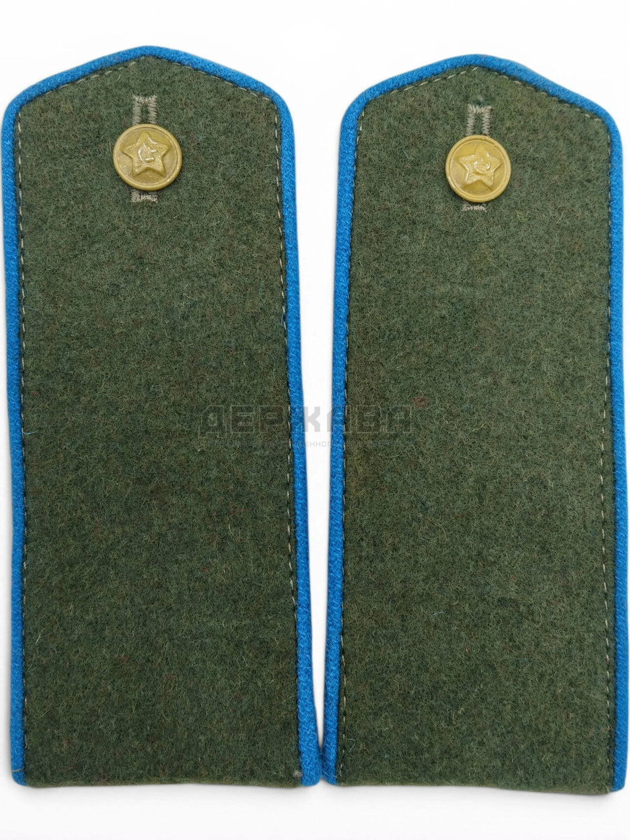 Погоны полевые, рядовой, авиация, образца 1943, ВВС СССР, защитные