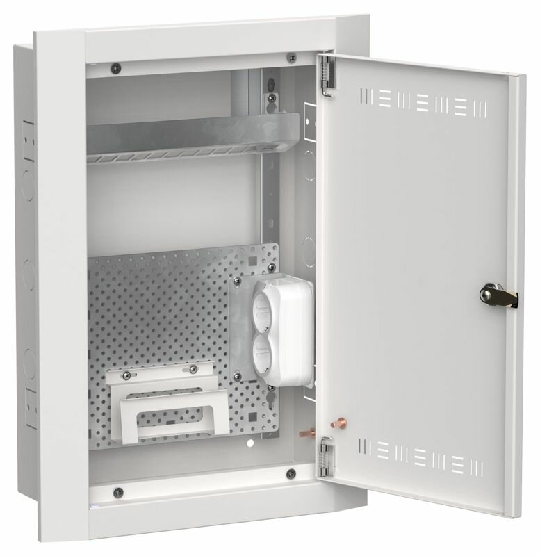 Корпус мультимедиа ЩРв-24 (1х24) TITAN 5 бел. IEK TI5-51-V-024-30