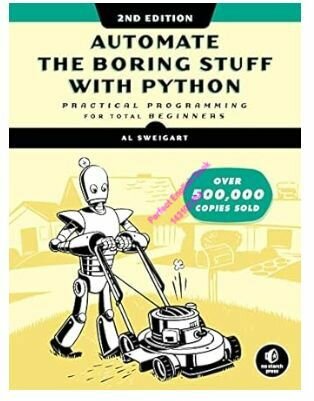 Automate the Boring Stuff with Python, 2nd Edition Reprinted books