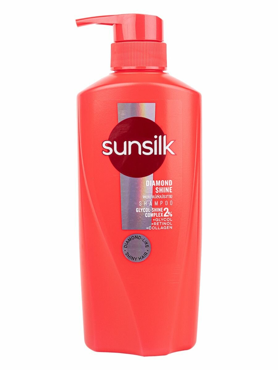 Шампунь "Бриллиантовый Блеск" с ретинолом и коллагеном Sunsilk, 325 мл
