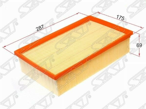 Фильтр воздушный SAT ST-5Q0129620D Audi A3 12-, Q3 18-