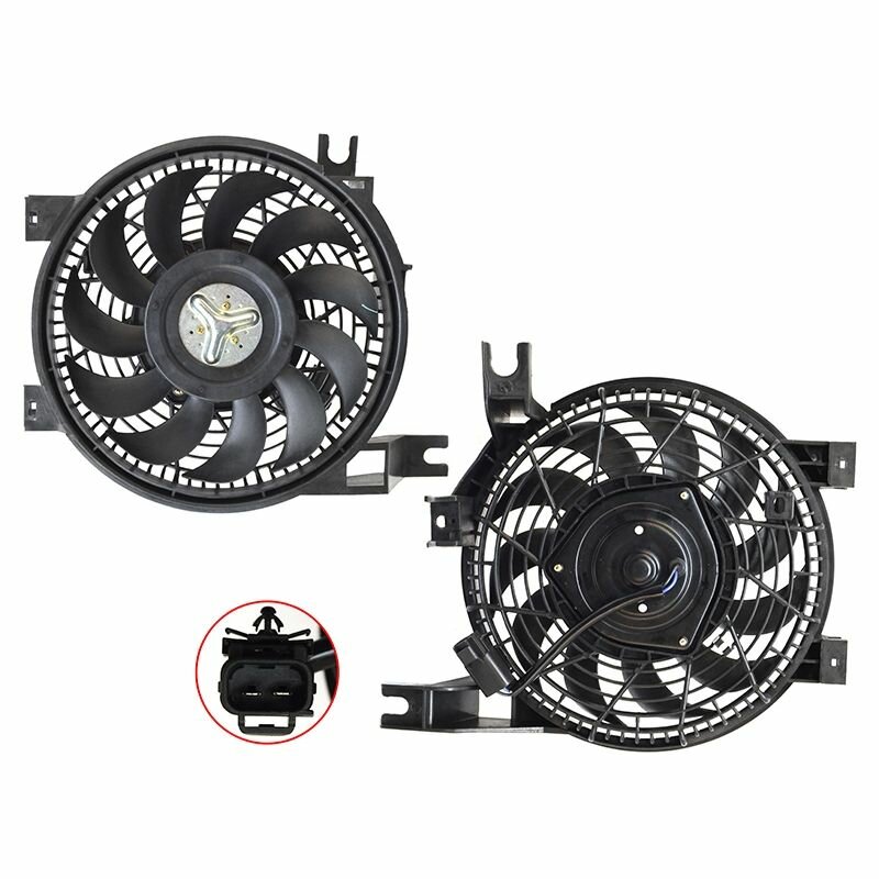Диффузор SAT ST-59-0035 Toyota Land Cruiser Prado J150 09-20 / Lexus GX 09-23