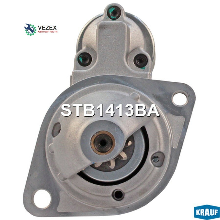 KRAUF STB1413BA стартер! 12V, 0.8кВт\ Lada Largus 12>, Renault Logan 04>/Duster 10>/Clio/Kangoo/Megane 98>