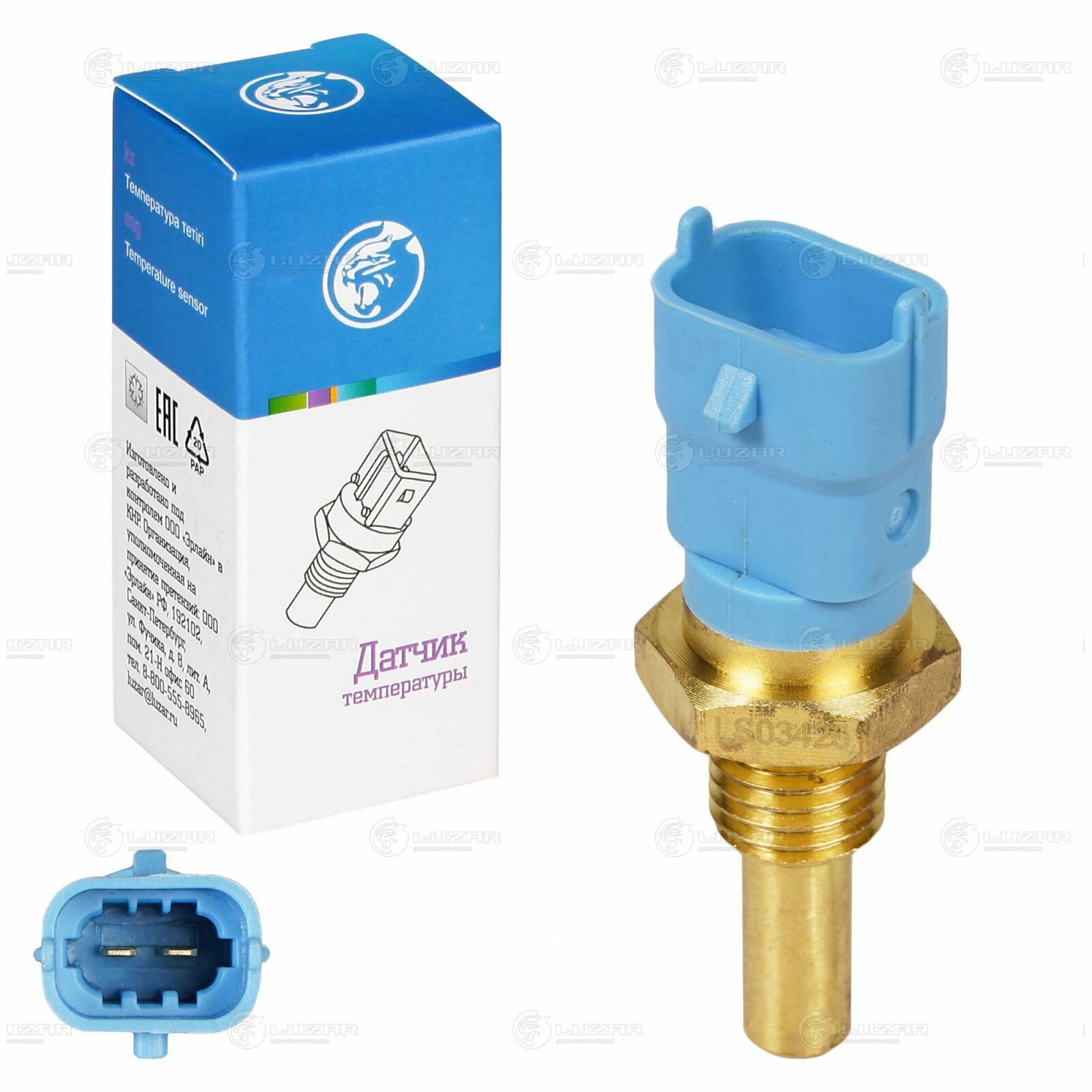 Датчик температуры для а м ГАЗ 40524 Евро-3 LUZAR LS 03425