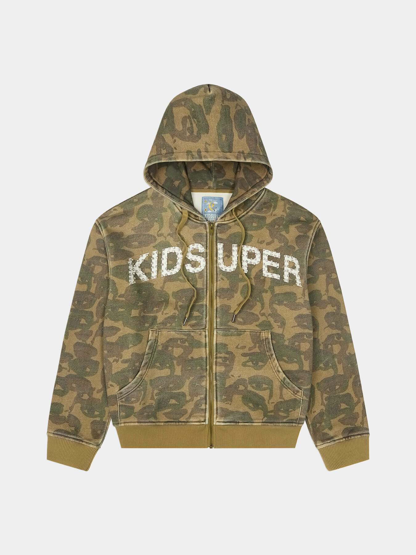 Толстовка KidSuper FACE CAMO