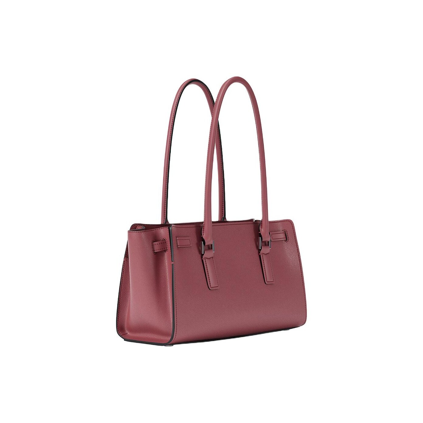 Сумка MICHAEL KORS HAMILTON, фактура матовая, розовое золото — фото 1