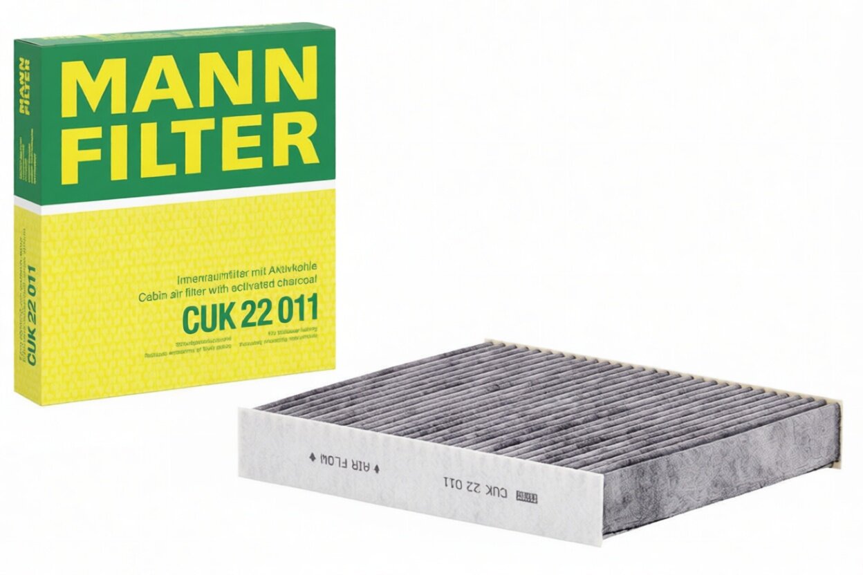 Фильтр салонный угольный CUK22011 MANN-FILTER арт. CUK22011