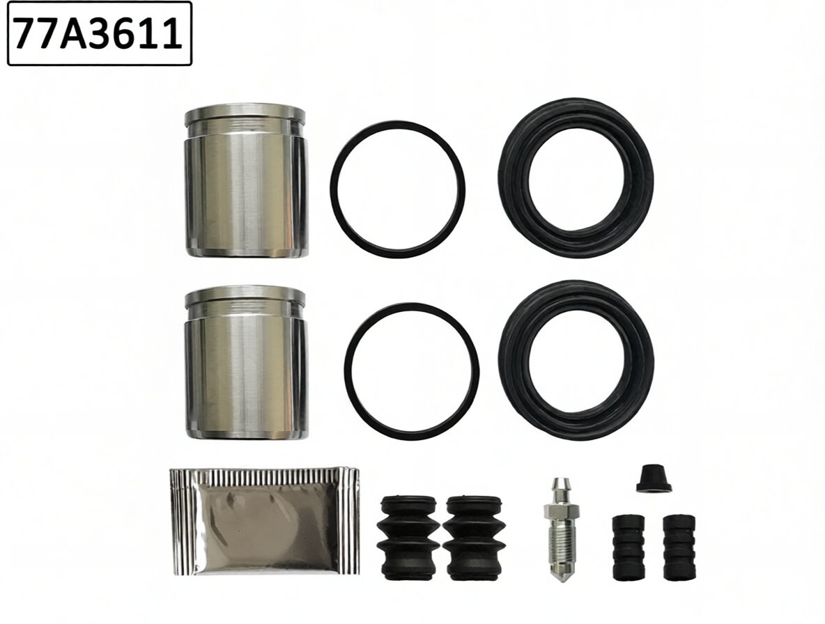 Ремкомплект тормозного суппорта + поршень SUBARU OUTBACK 05-09-, FORESTER 09-05- 77A3611 MasterKit а