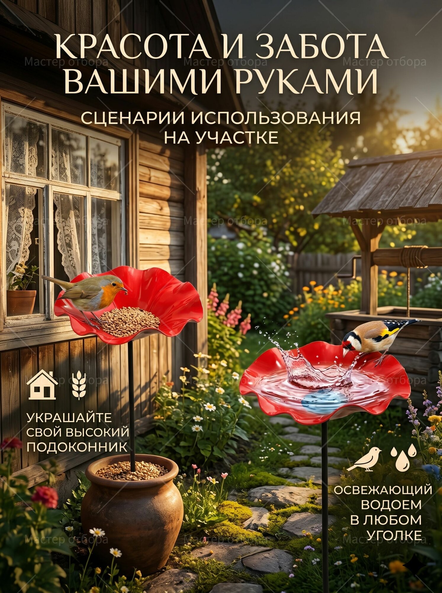 Фонтан садовый — фото 1