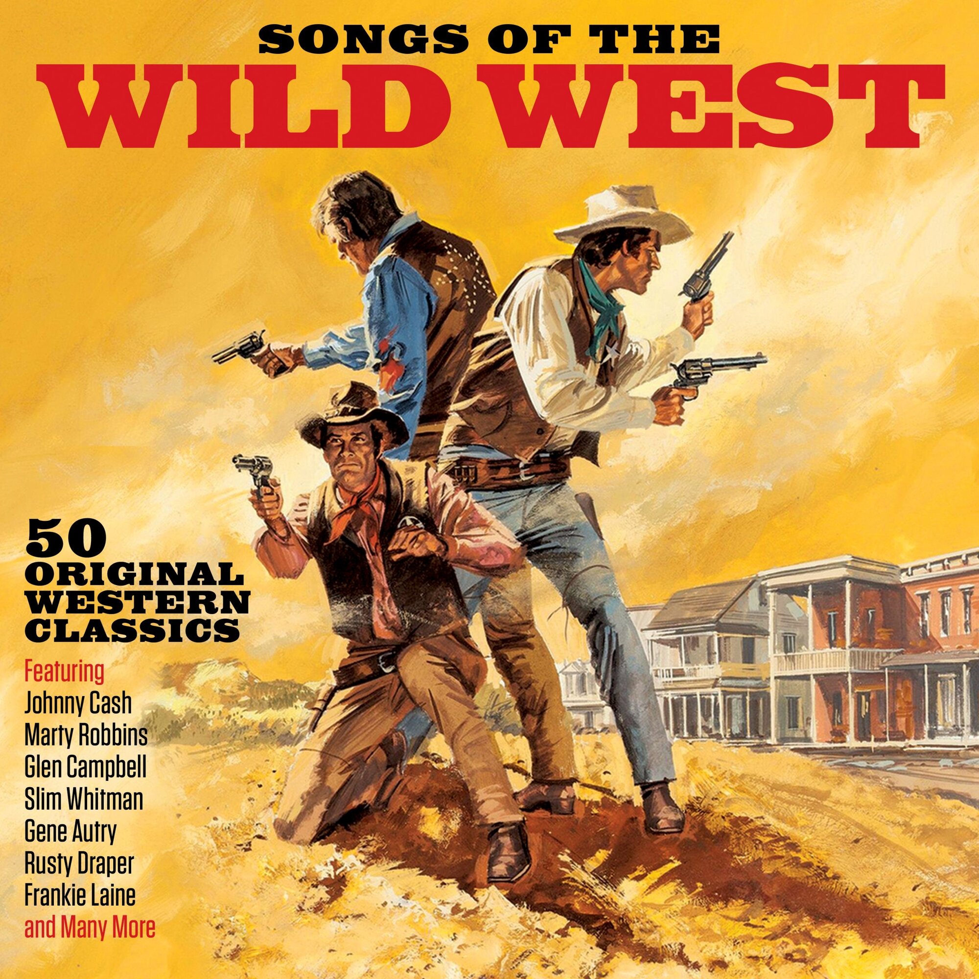 Компакт-диск Songs Of The Wild West - 50 Original Western Classics Various Artists (2CD)