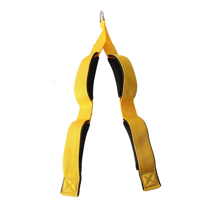 Vigor Power Gear Трицепс Rope Cable Attachment Черный Желтый, Желтый