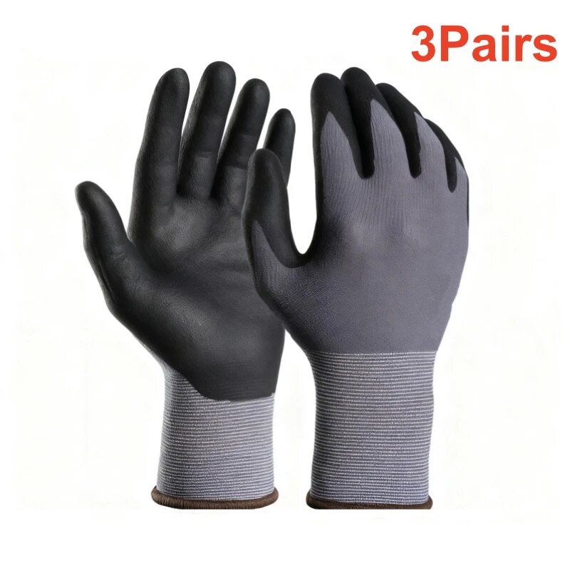 Перчатки рабочие черные N330 3 Pairs