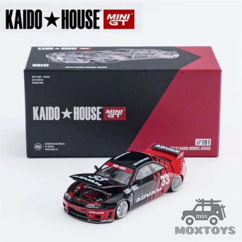 MINI GT Kaido House Hyundai i20 R33 ADVAN 1:64