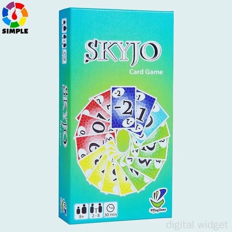 SKYJO - The entertaining card game for kids and adults. Карточная игра Настольная игра