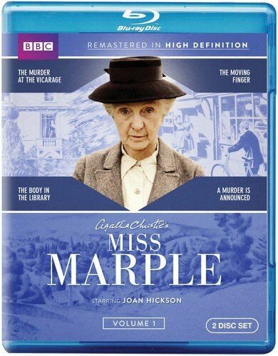 Мисс Марпл Агаты Кристи (сериал 1984-1992) Blu-ray 50 Gb (блю рей) полная коллекция