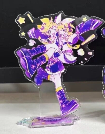 Акриловая фигурки Kagamine Rin/Len Hatsune Miku - Project DIVA Bandai 1
