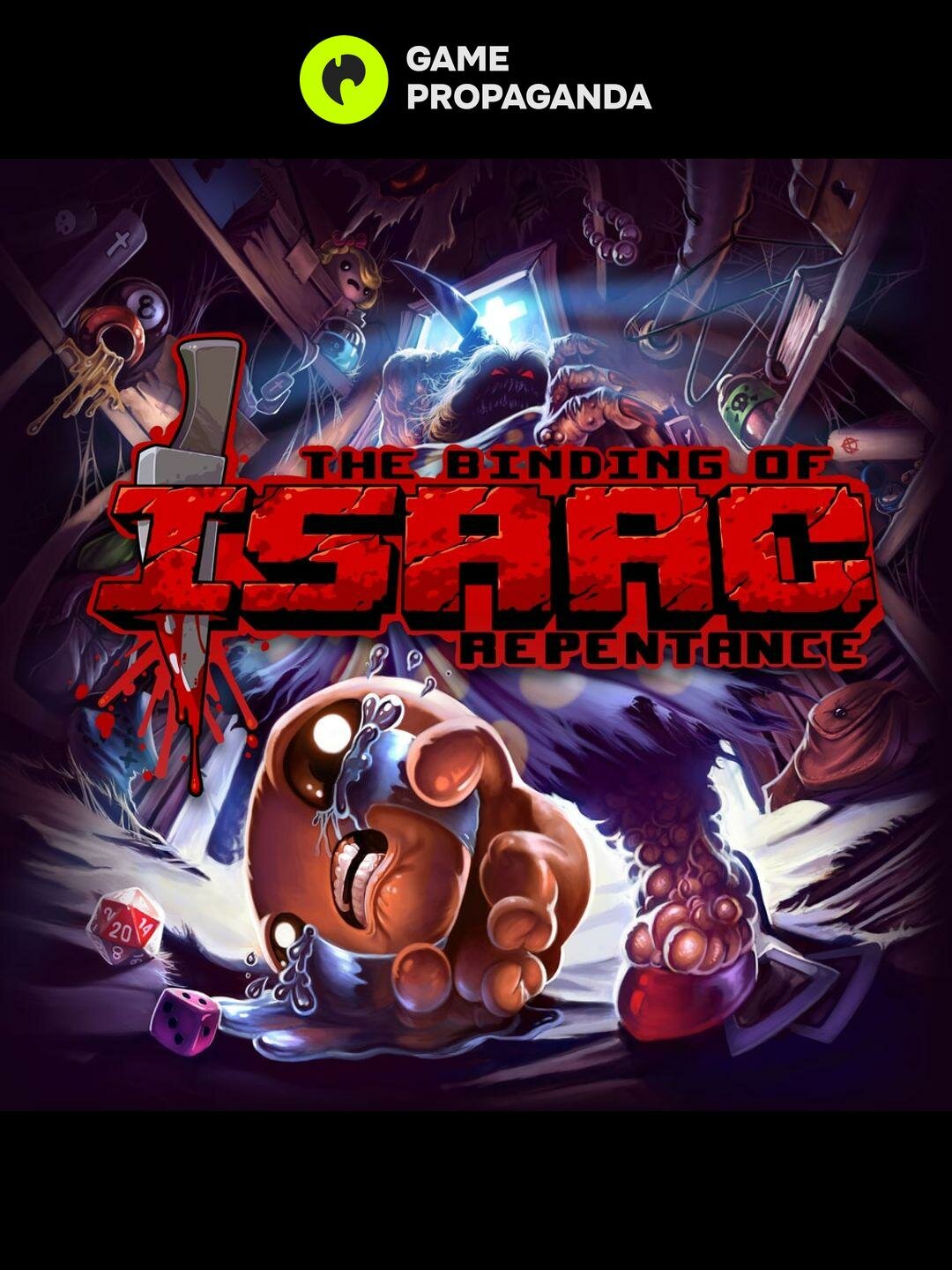 Игра The Binding of Isaac: Repentance PS5 + 171 TRY на баланс PSN. Турция. Цифровая версия