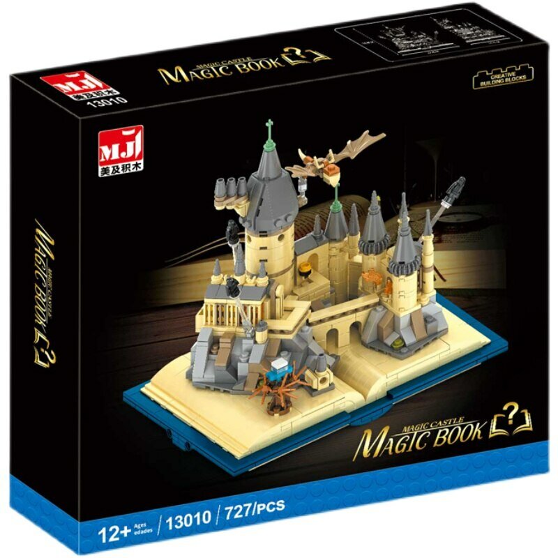 Конструктор Гарри Поттер Волшебная книга: Замок Хогвартс 13010 MJI Magic Castle, 727 деталей