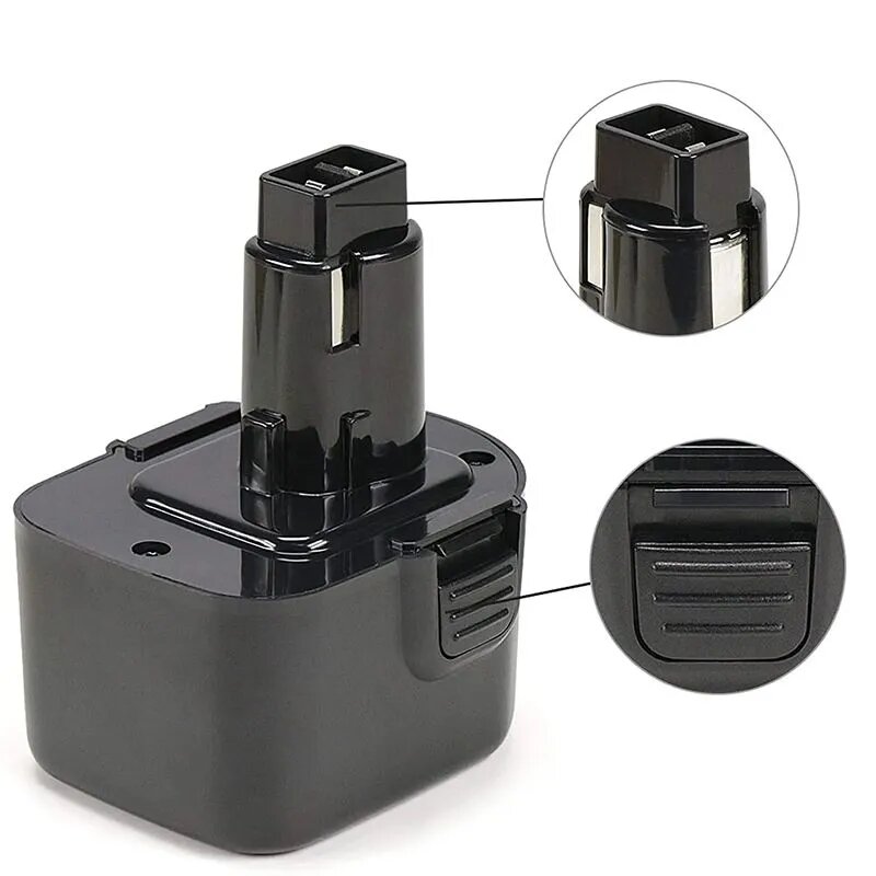 A9252 12V 3000mAh Ni-MH Аккумулятор для электроинструмента Black&Decker PS130 PS130A A9275 A9266 CD1200
