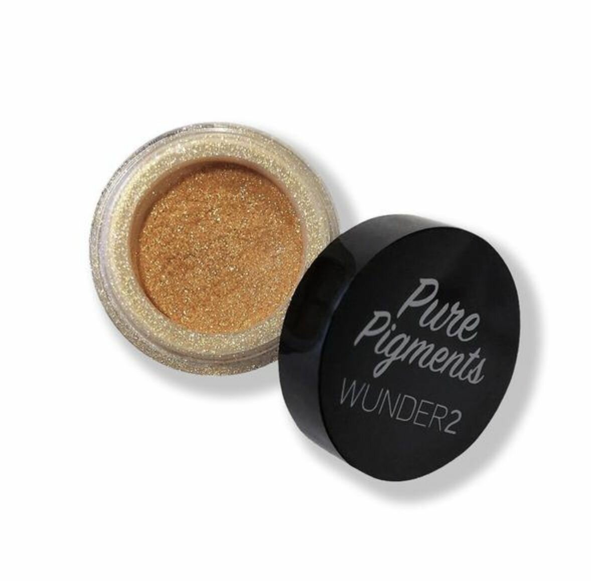 WUNDER2 пигмент , рассыпчатые сияющие тени для век pure pigments SUNKISSED GOLD