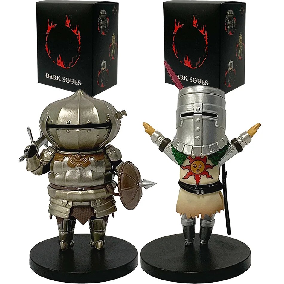 Коллекционные фигурки Dark Souls: Душа Пепла, Орнстайн, Зигфрид, Оскар Из Асторы 2PCS with box
