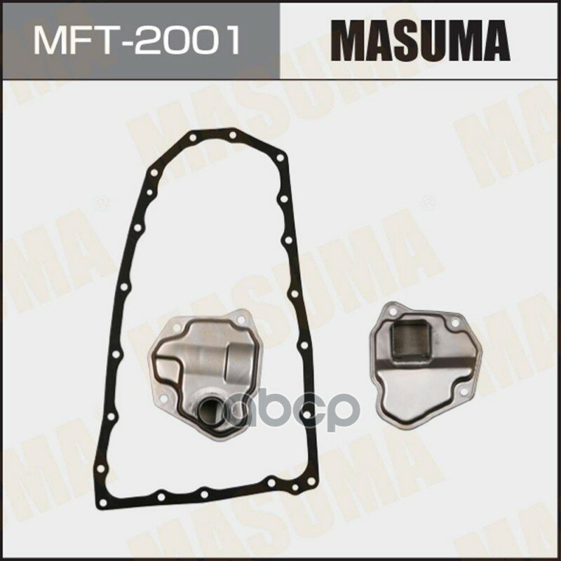 Фильтр трансмиссии Masuma (SF332A, JT484) с прокладкой поддона Masuma арт. MFT2001
