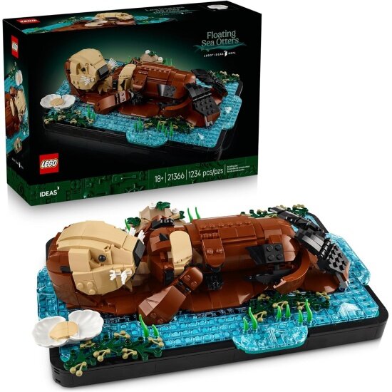 Конструктор Lego Ideas 21366 Плавающая выдра