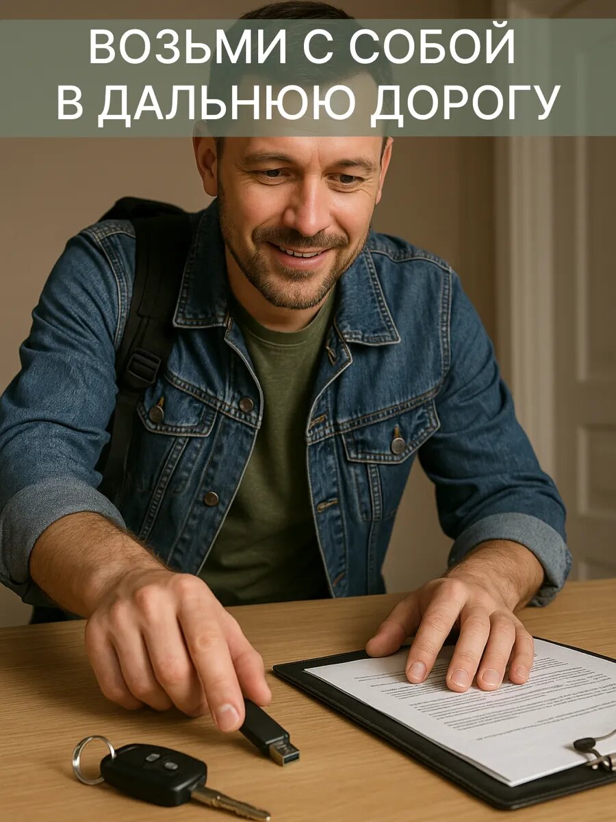 USB-флешка в дорогу для автомагнитолы — фото 1