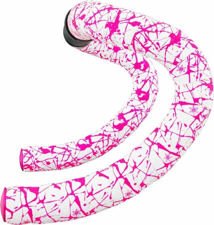 Обмотка руля SUPACAZ SUPER STICKY KUSH CHAOS SPLAT WHITE/NEON PINK