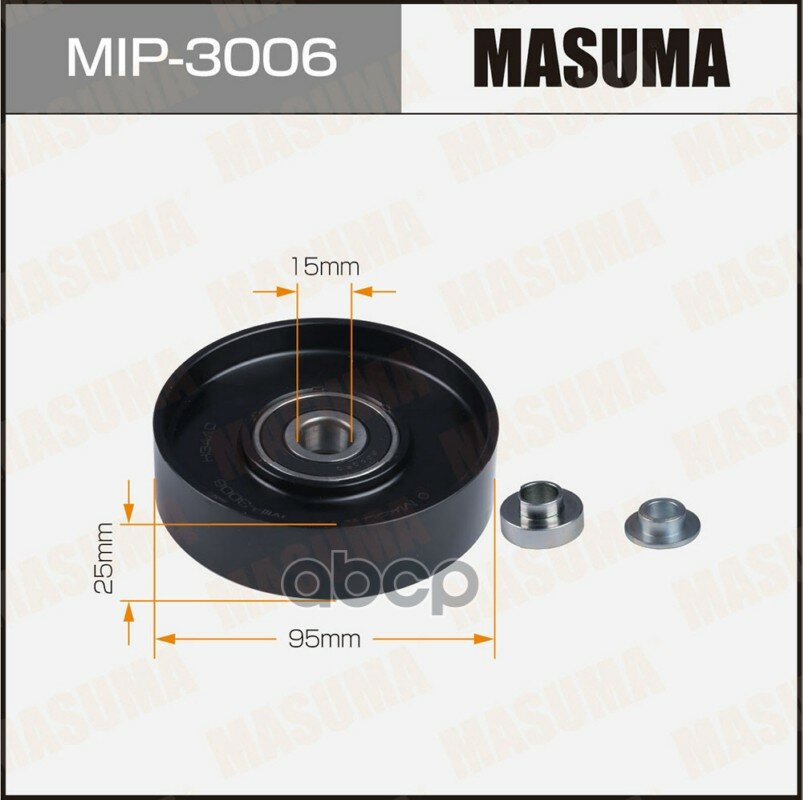 Ролик натяжителя ремня привода навесного оборудования Masuma арт. MIP-3006