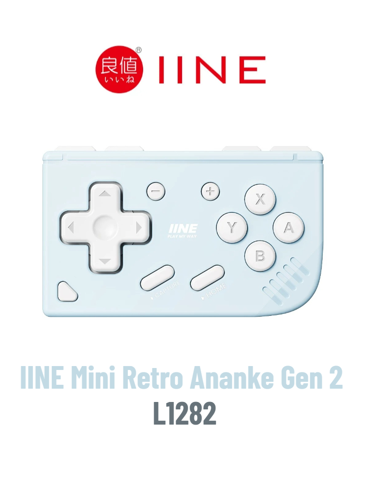 IINE Mini Retro Ananke Gen 2 Портативный контроллер для Android, iOS, ПК, Steam, симулятора игры