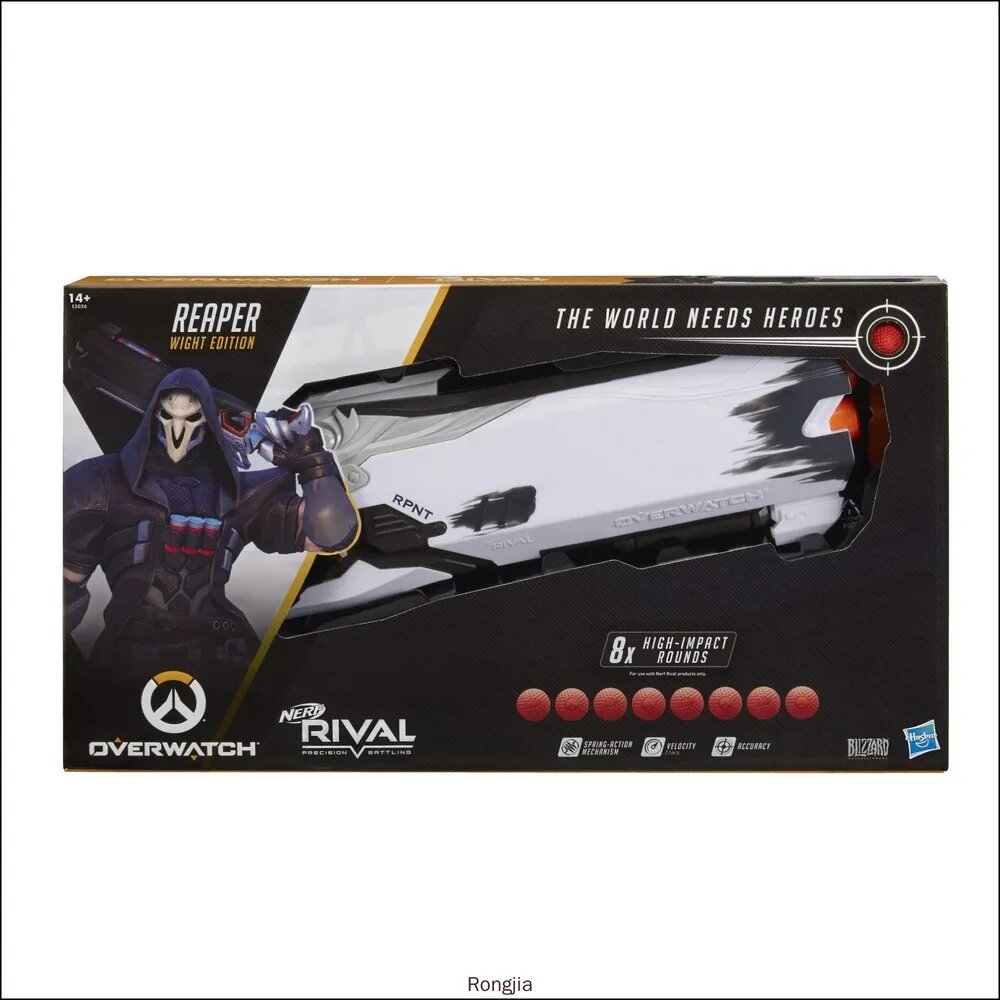 Эксклюзивная пусковая установка Nerf Overwatch Reaper Wight Edition от Hasbro