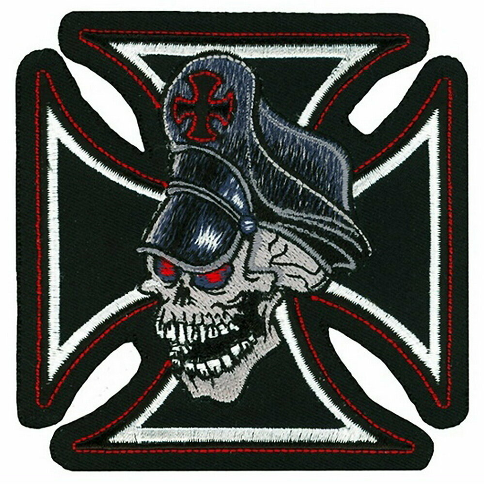 2 шеврона IRON CROSS SKULL — фото 1