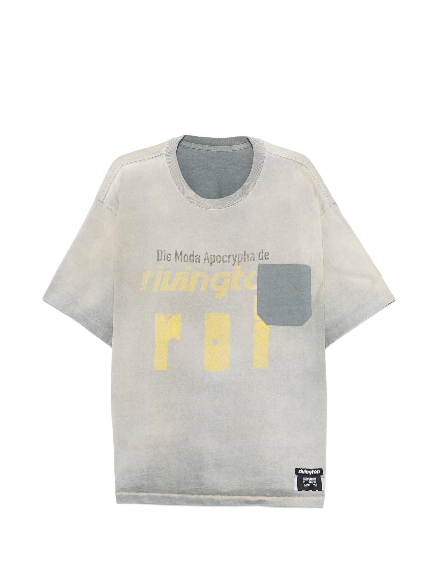 Футболка Graphic-print pocket-detail cotton T-shirt