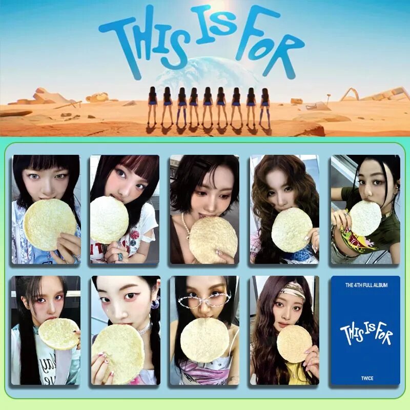 Twice Карточкиk-pop карточки коллекционные Коллекционная карточка 54 * 86 мм 9 шт