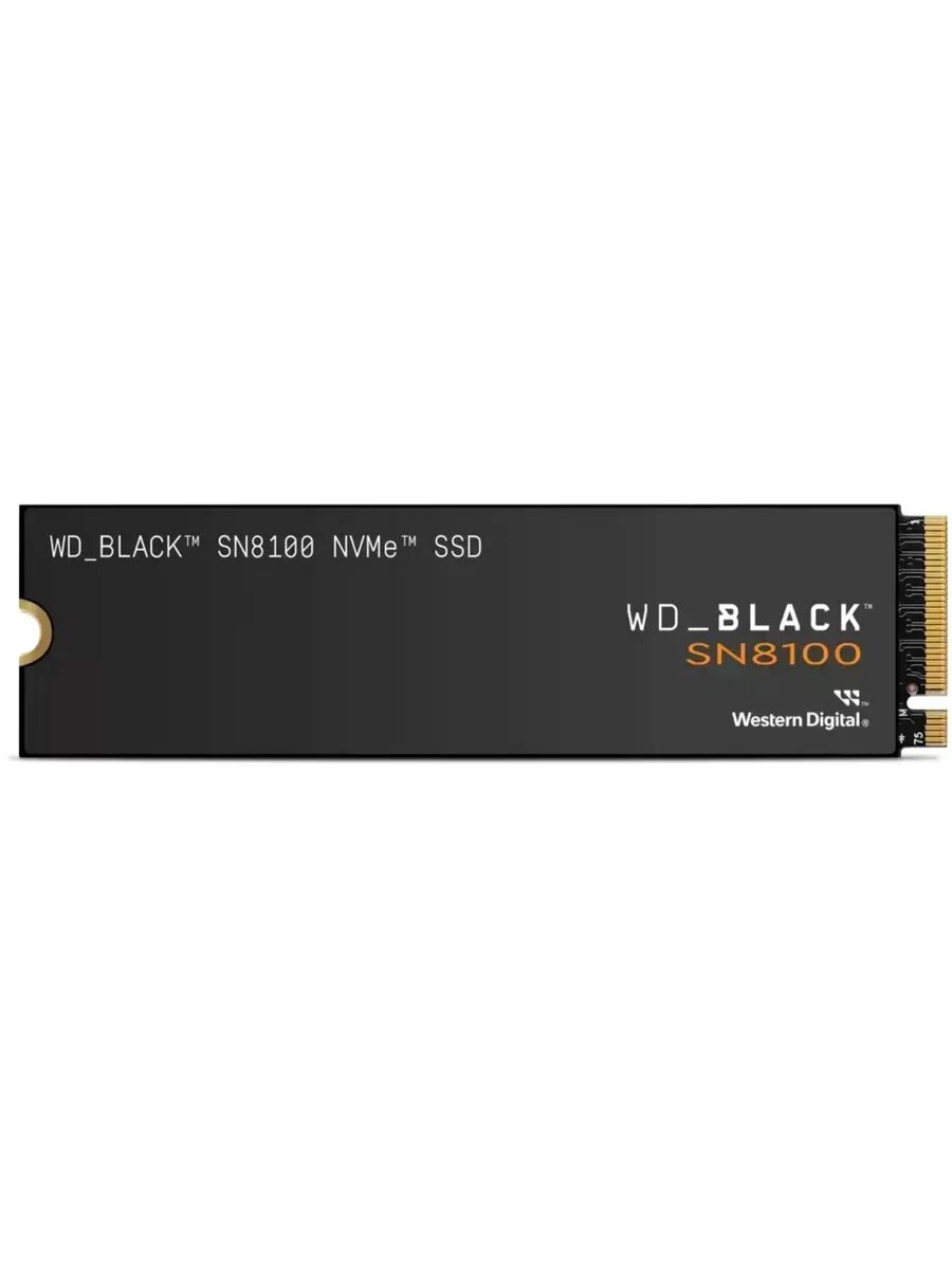 SSD-накопитель Western Digital SN8100 1Tb (WDS100T1X0M) черный
