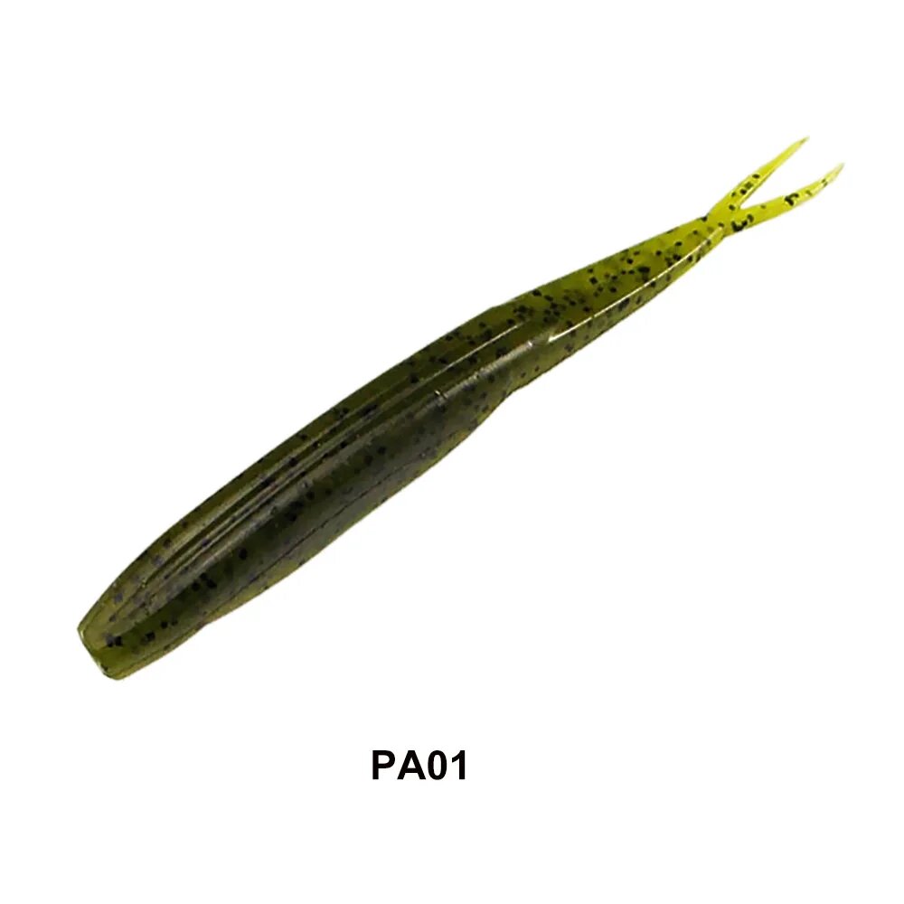 ESFISHING Super Fluke 120мм приманка для рыбалки Зеленый, 120mm 6pcs, PA01