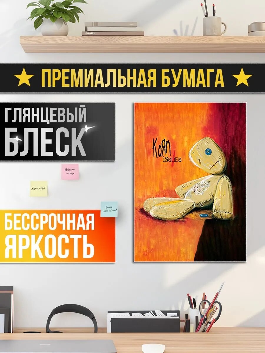 Постер на стену Issues - Korn — фото 1