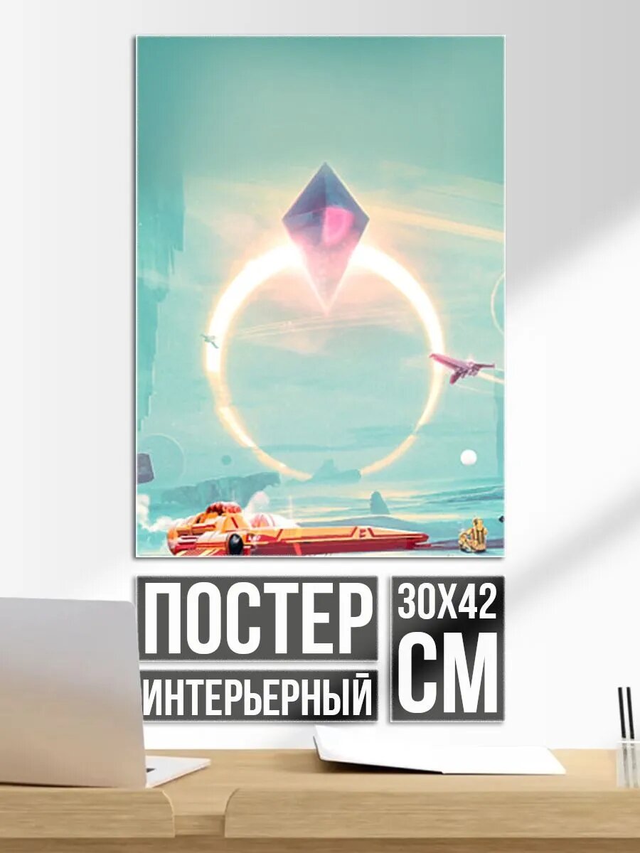 Постер на стену No Man's Sky 2