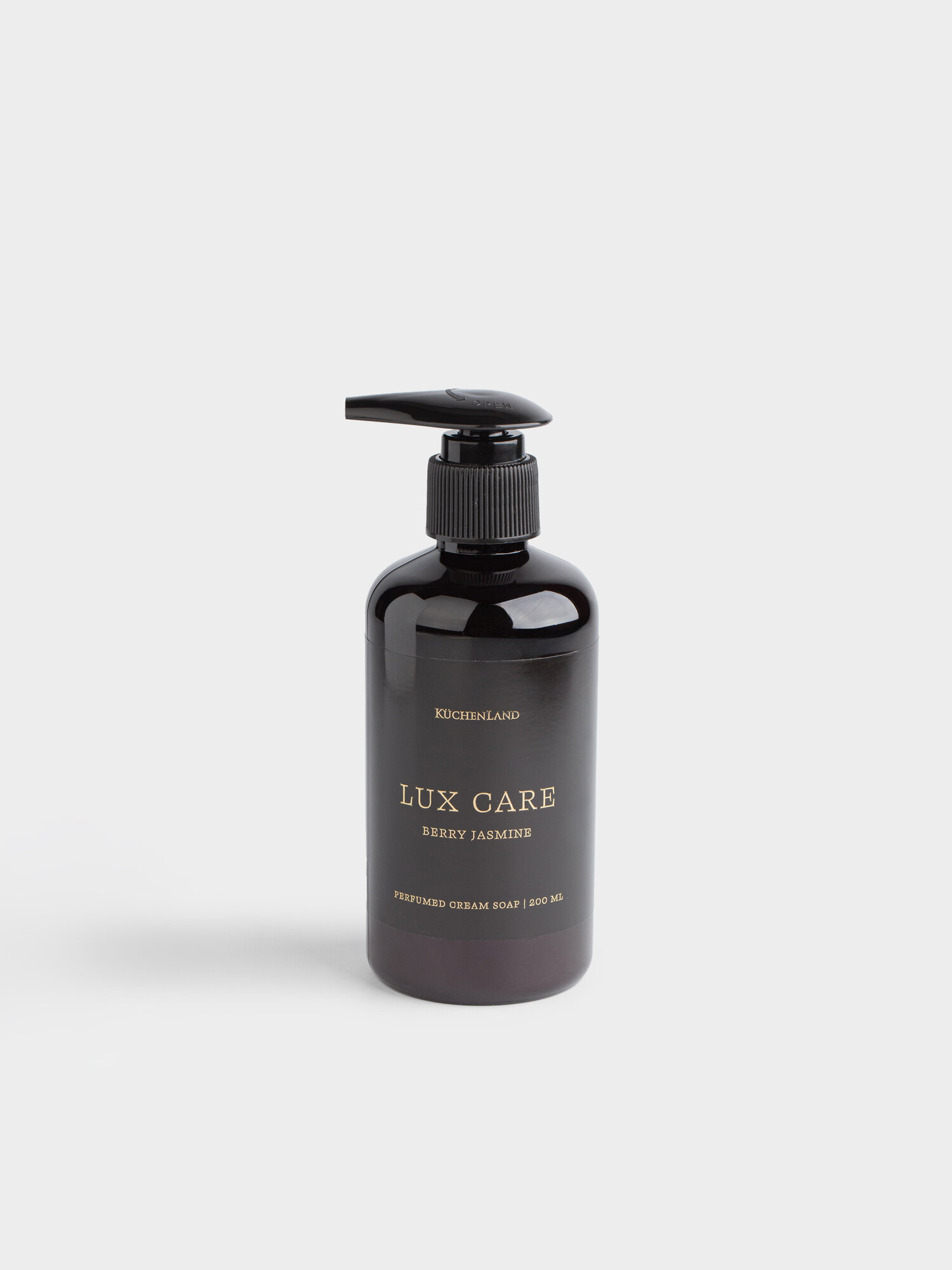 Крем-мыло, 200 мл, парфюмированное, увлажняющее, Berry Jasmine, Lux care