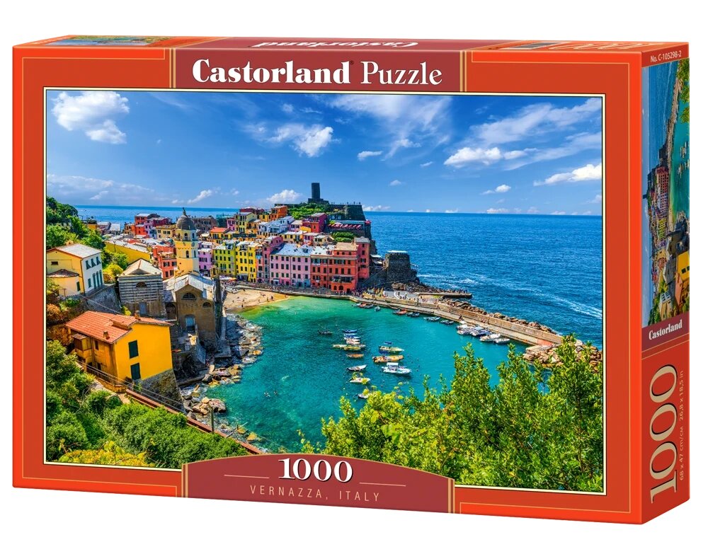 Пазл Castorland 1000 Вернацца. Италия, арт. C-105298, классический
