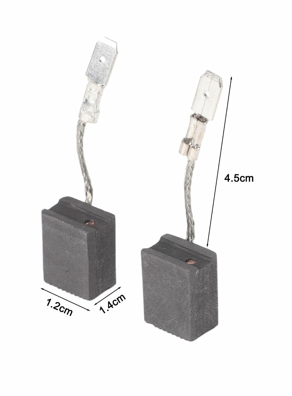 Угольные Щетки совместимы для УШМ Metabo WEV 17-125 Quick Inox, WEV 15-125 Quick, 2 шт.