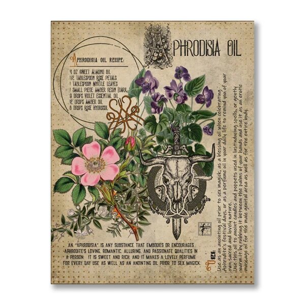 Художественныйprint Magick Potions dulike Сиреневый, PB2695, A5 15x21 cm No Frame