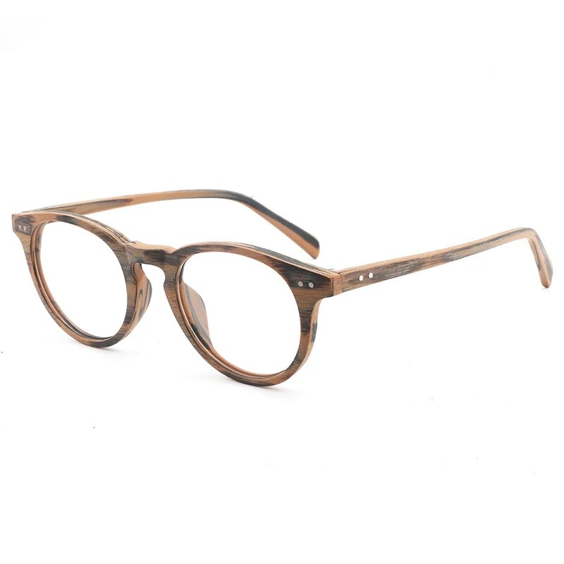 Деревянные очки Gregory Peck C94 with case