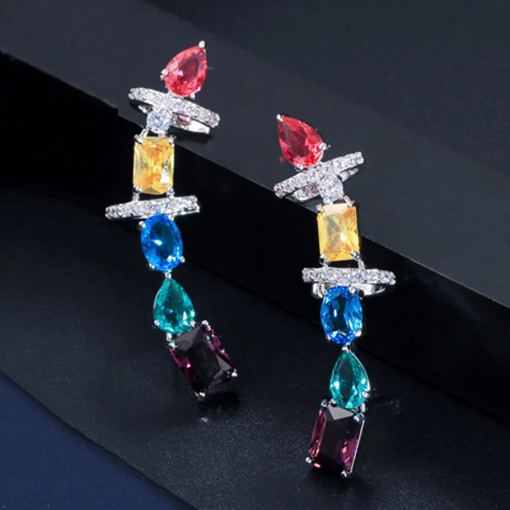 Серьги клипсы ThreeGraces Jewelry