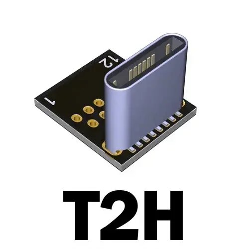 SPEEDIER USB Type-C Разъемы ADT-LINK USB 2.0/3.1/3.2 T2H- 2.0 12P Male