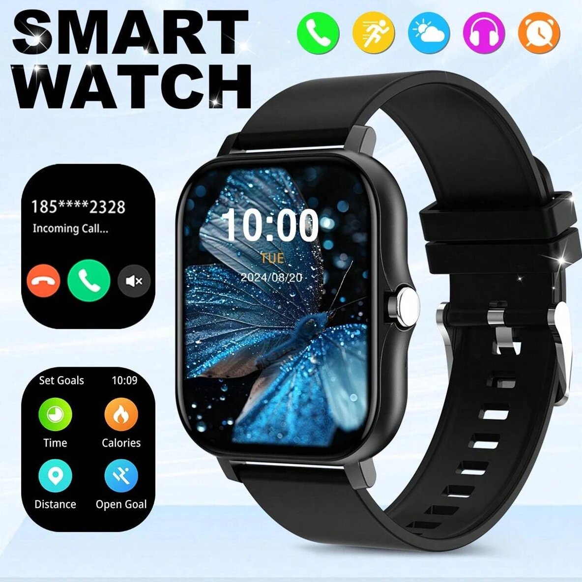 Smart Watch CHAOGENB, Серый — фото 1