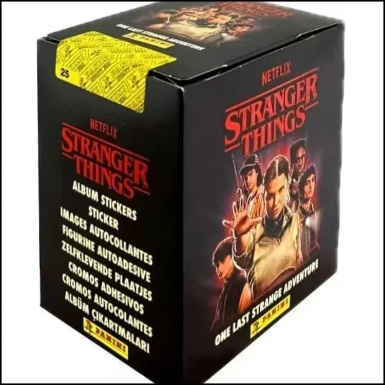Блиндбокс наклейки Stranger Things Panini, официальный мерч Netflix, 25 наклеек 2.
