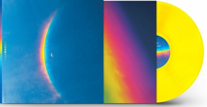 Coldplay MOON MUSiC - Barnes & Noble Exclusive Translucent Yellow LP - Виниловая пластинка