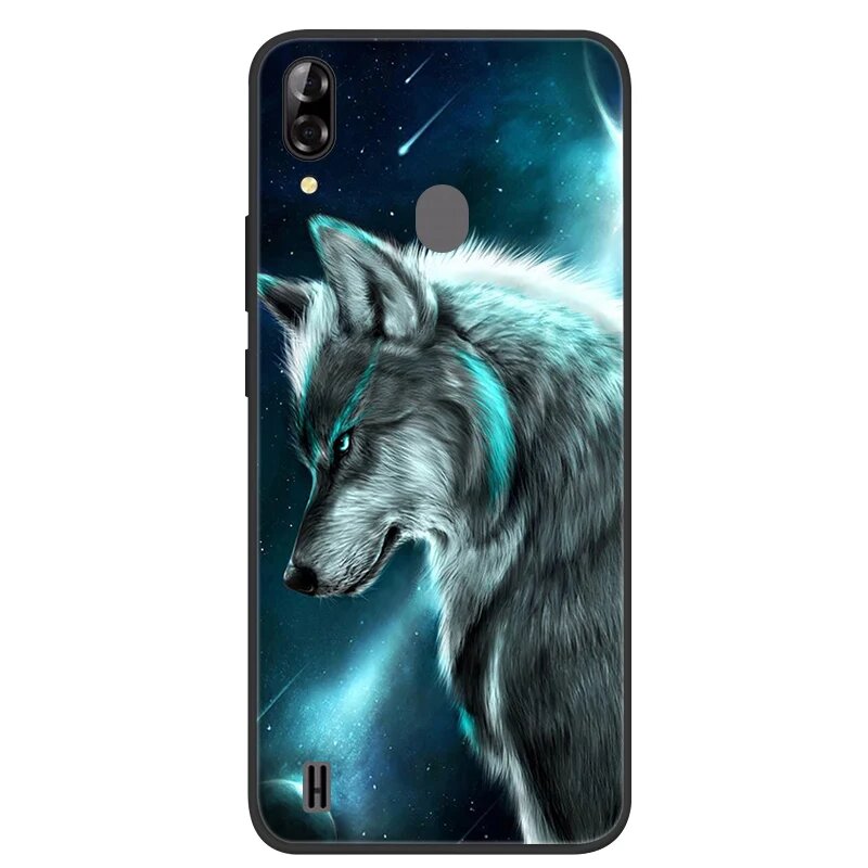 Чехол Blackview A85 с волком, цвет 03
